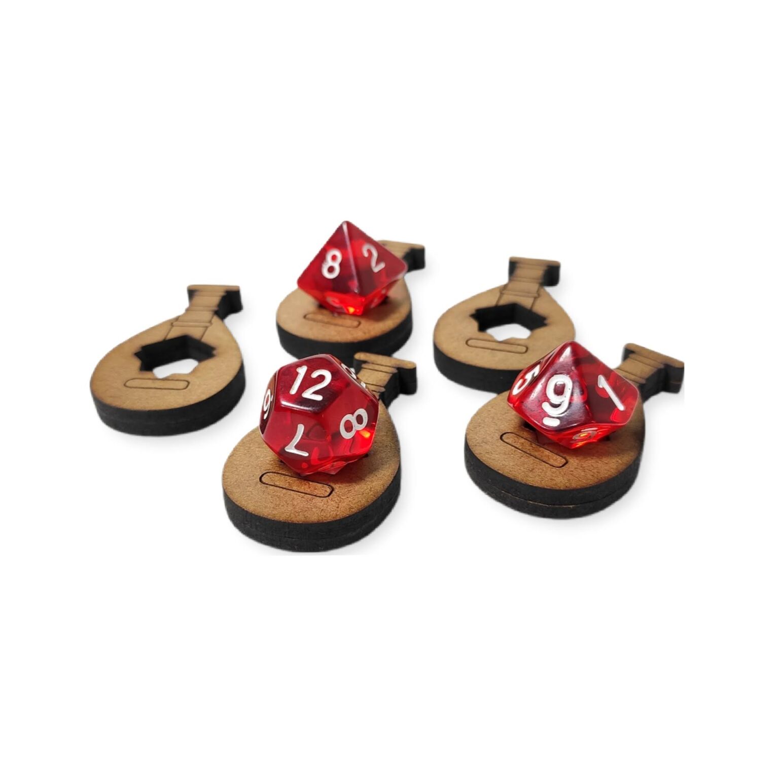 Token de Inspiração de Bardo (Bardic Inspiration) para RPG em MDF
